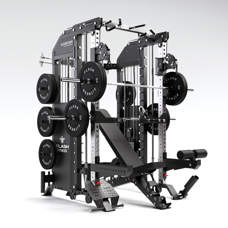 Flash F50 All-In-One Trainer Smith Machine Combo Package