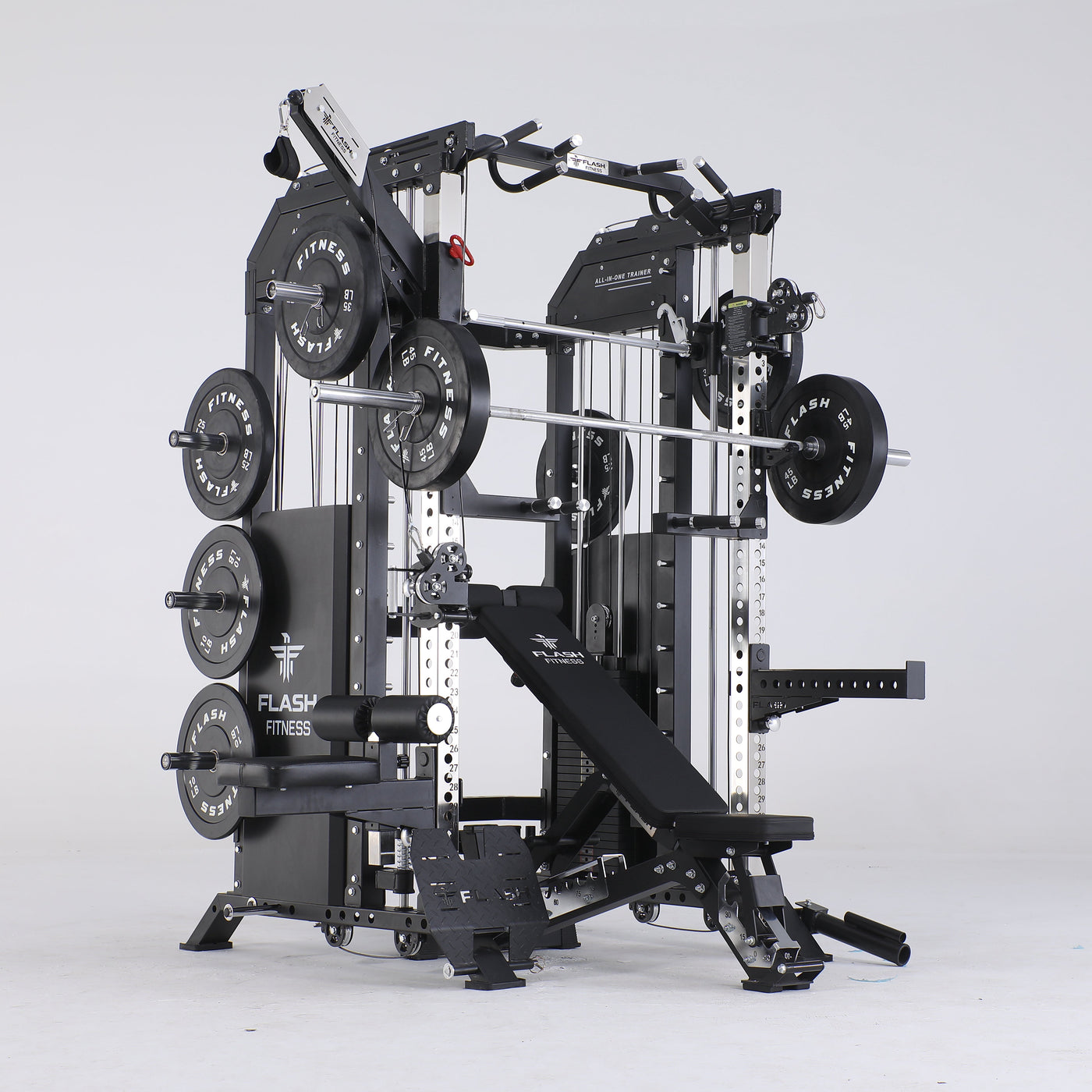 Flash F50 All-In-One Trainer Smith Machine Combo Package